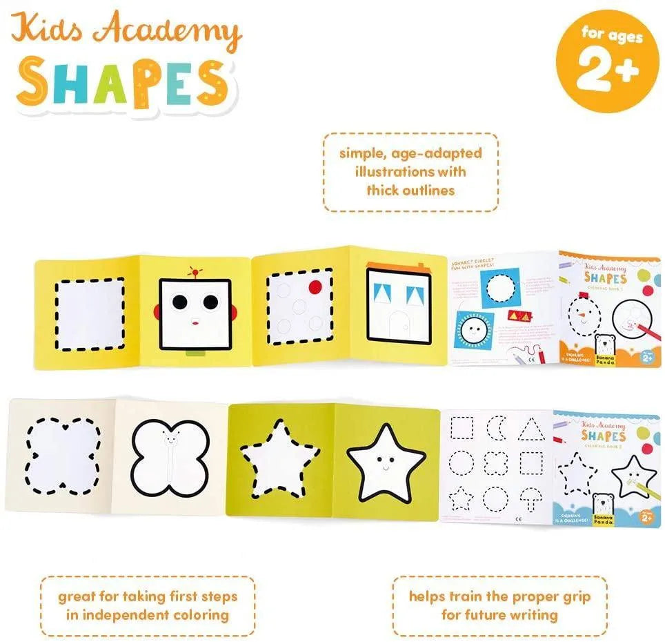 Learning Shapes with Banana Panda Kids Academy Shapes - The Toys Room ...
