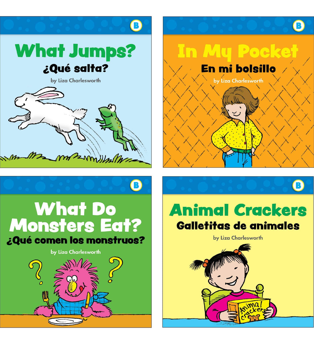 Scholastic Teaching Resources - English-Spanish Reading Level B First ...