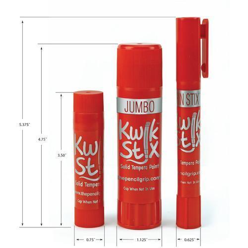 JUMBO Kwik Stix Paint NEON colors - Solid Tempera Paint - 6 Colors ...