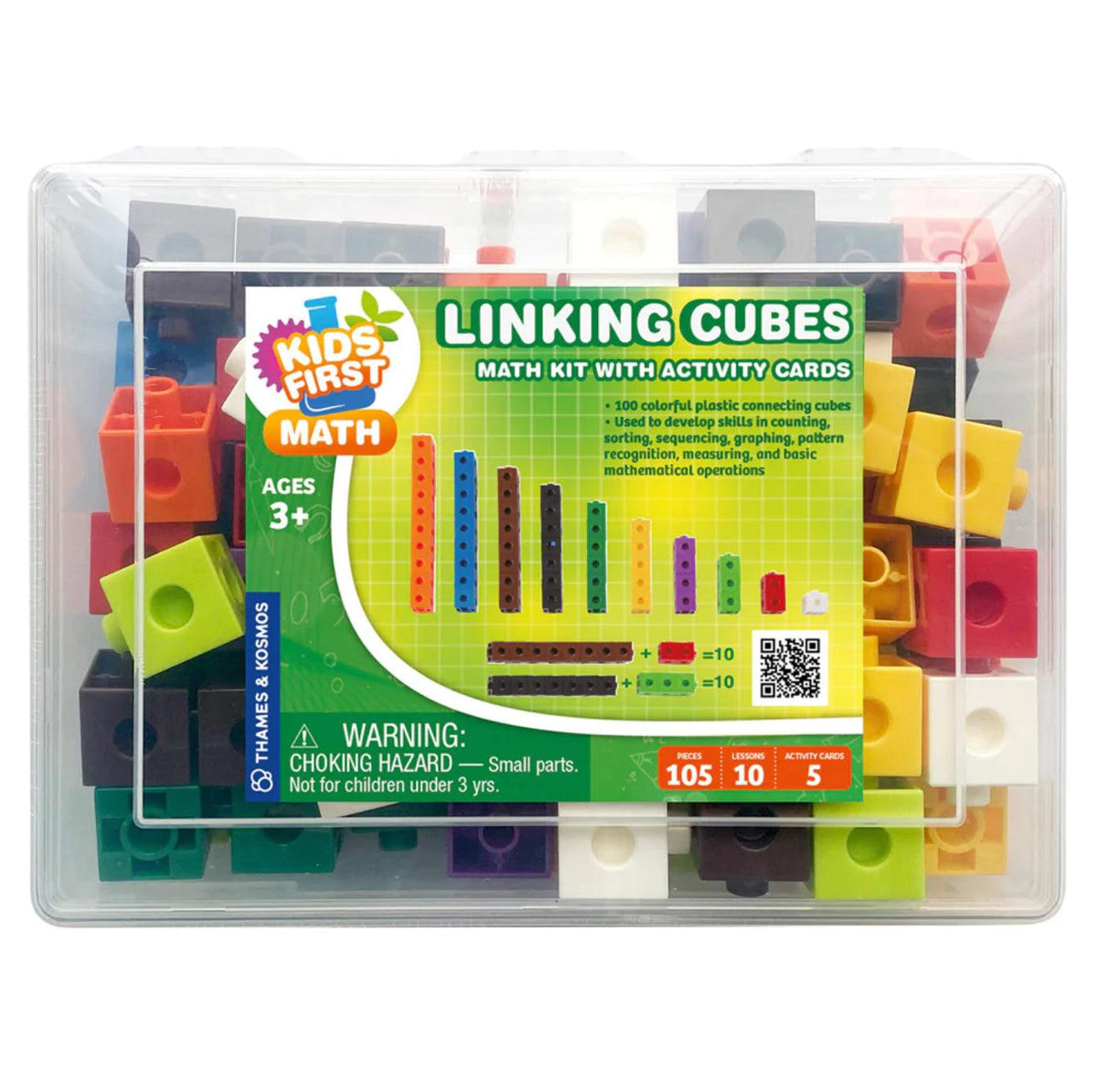 Linking Cubes Math Kit with Activity Cards – TheToysRoom