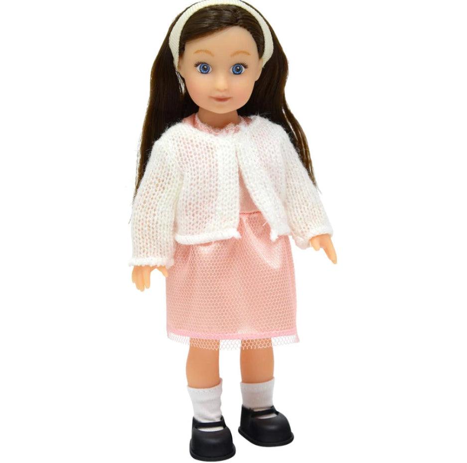 Mini Doll Bella - 6.5 Inch Vinyl Posable Doll – TheToysRoom