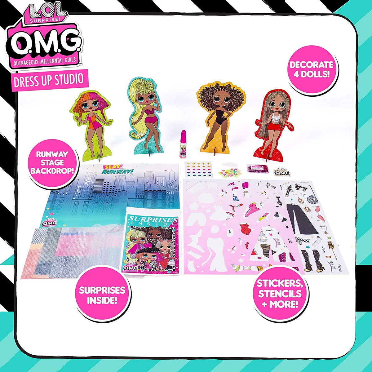 OMG LOL Dress Up Set Studio – TheToysRoom