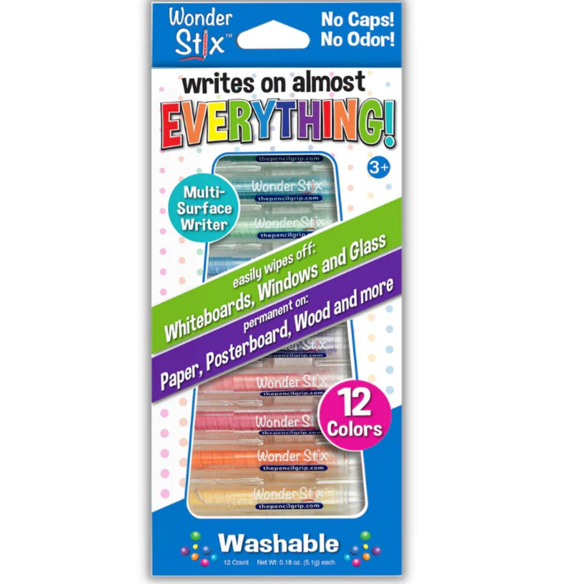 Wonder Stix Pastel Colors Dustless Chalk Crayon 12 Pack TPG-637 ...